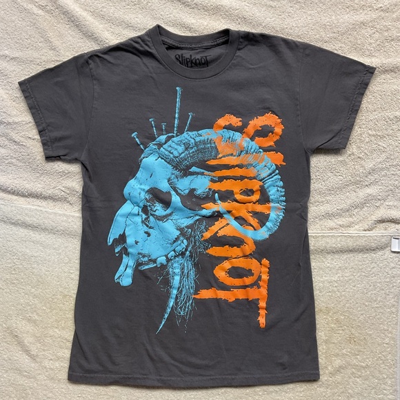 Slipknot | Shirts | Slipknot Skull Worm Print Tshirt Medium Official ...